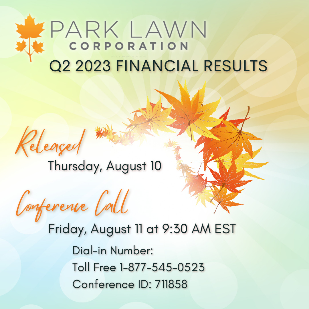 park-lawn-second-quarter-2023-financial-results-released-on-thursday